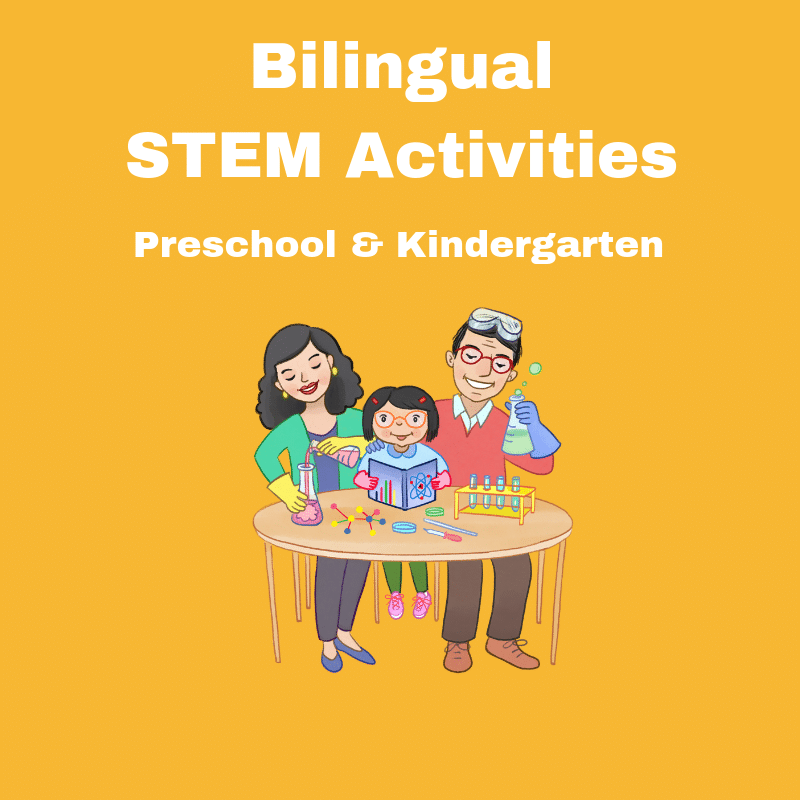 Free Bilingual STEM Activities - 9 Preschool & Kinder Books ...