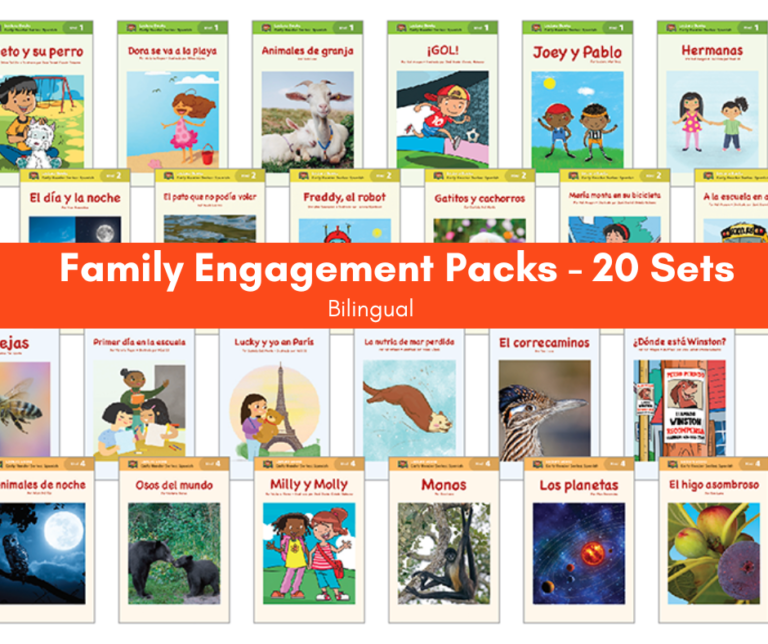 School Family Engagement Packs - 480 Bilingual Books Lectura Books